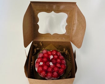 Raspberry Vanilla Candle - Etsy