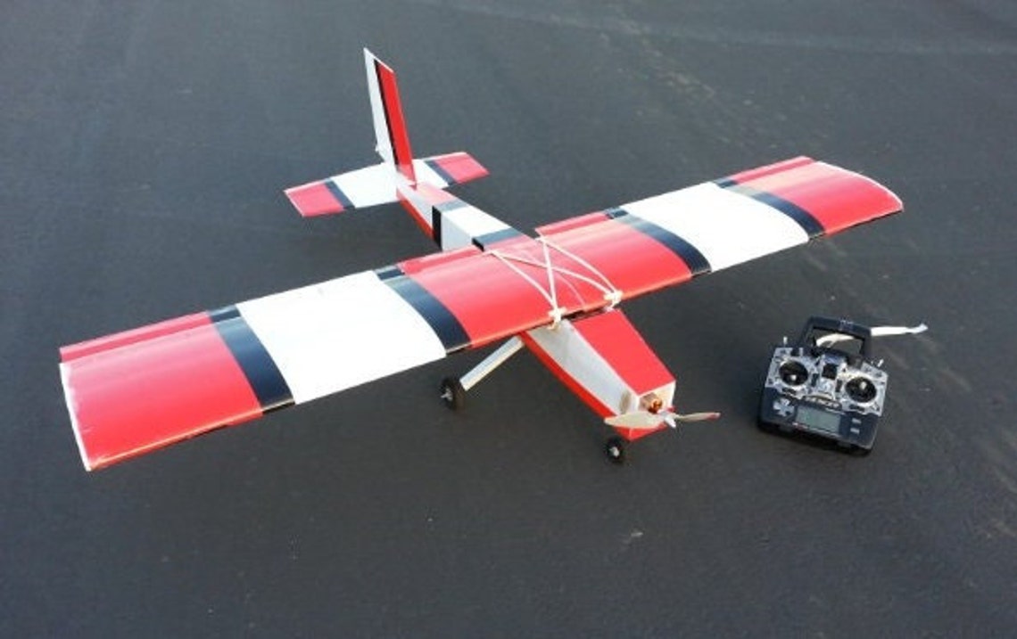 Plane Rc Model FANTASTIK Foam Depron Digital Plans PDF - Etsy