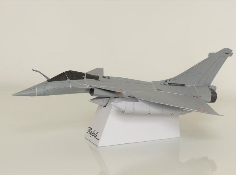 Papercraft Realistic 3D Model Alpha Jet Mirage 2000 Rafale - Etsy