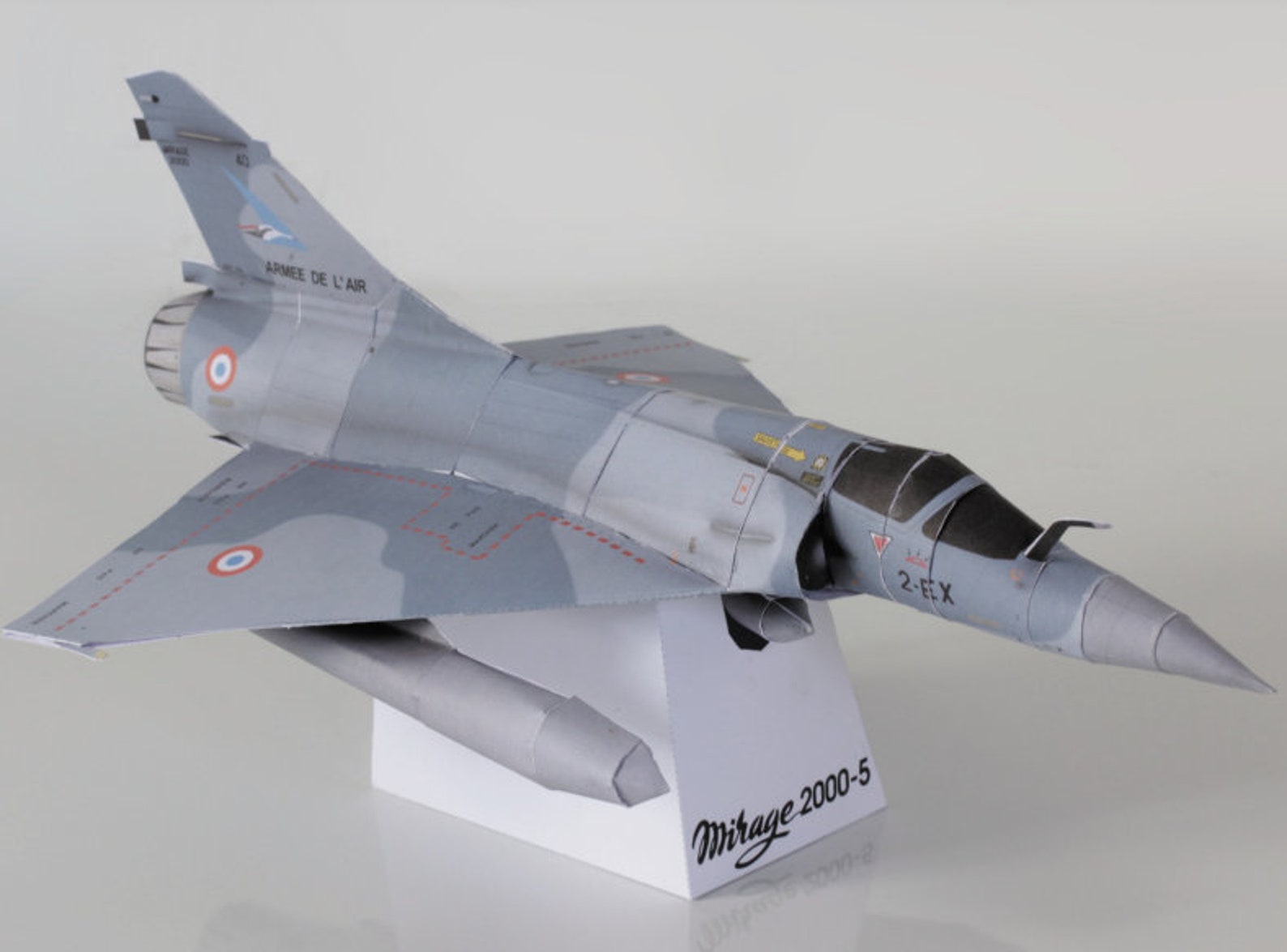 Papercraft Realistic 3D Model Alpha Jet Mirage 2000 Rafale - Etsy