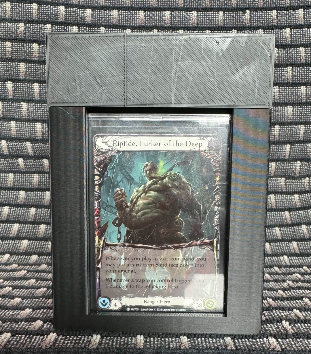 3D Printed TCG Card Box W/ Token/dice Tray - Etsy