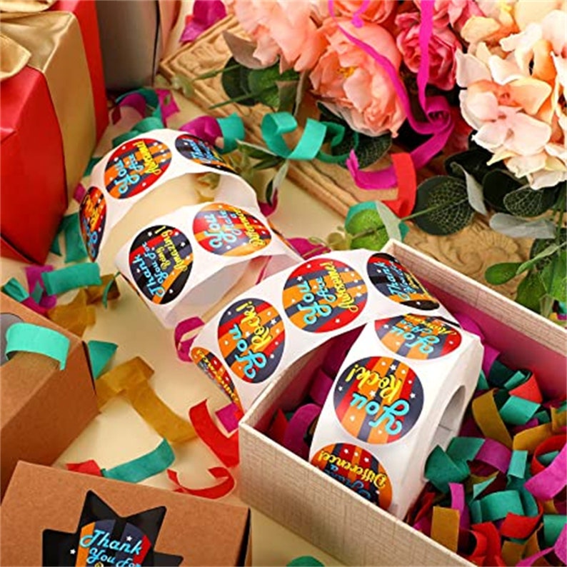 1000 Pieces Kudos Appreciation Stickers Positive Sayings Label Retroyou ...