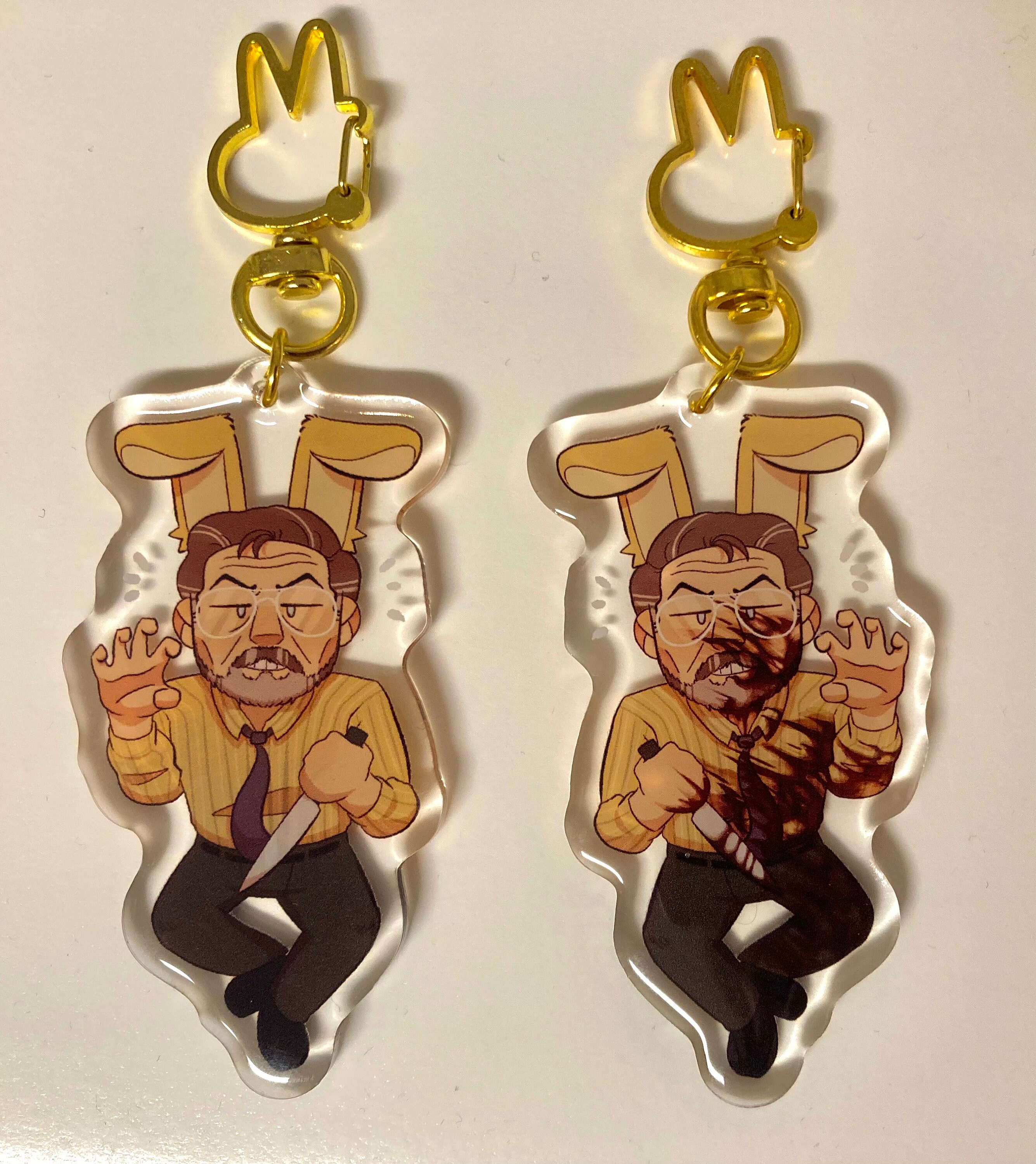 William Afton 3 Keychain - Etsy