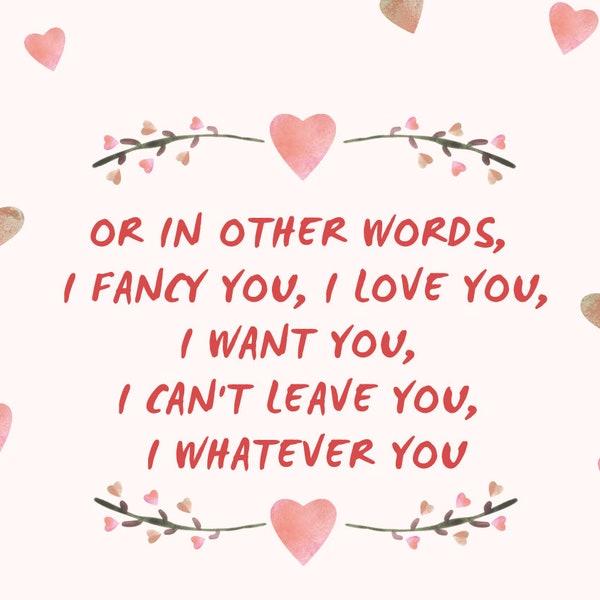 I Fancy You - Etsy