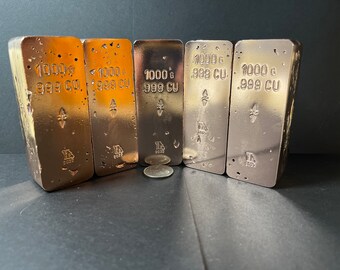 1 Kilo Copper Bar - Etsy