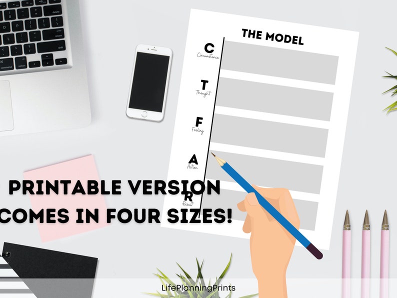 The CTFAR Model | Brooke Castillo Printable for Controlling Your Mind ...