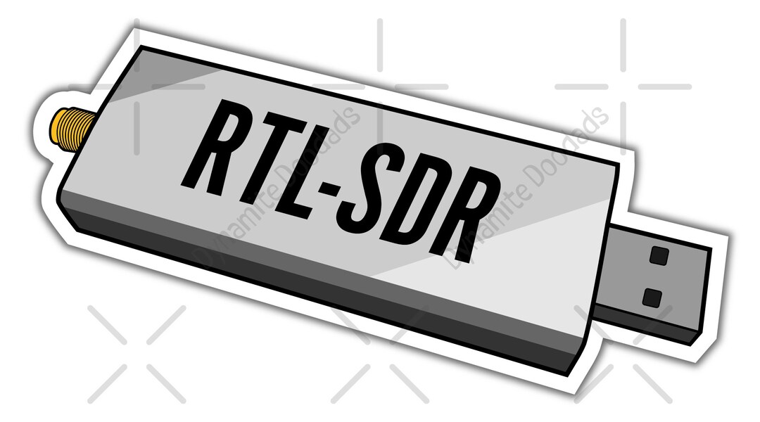 RTL-SDR USB Dongle Sticker: Die Cut Vinyl Amateur Radio Decal - Etsy