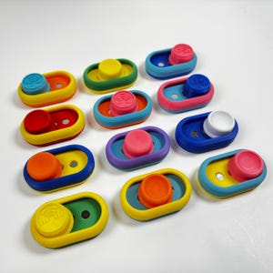 Customizable Magnetic Haptic Slider Fidget - Etsy
