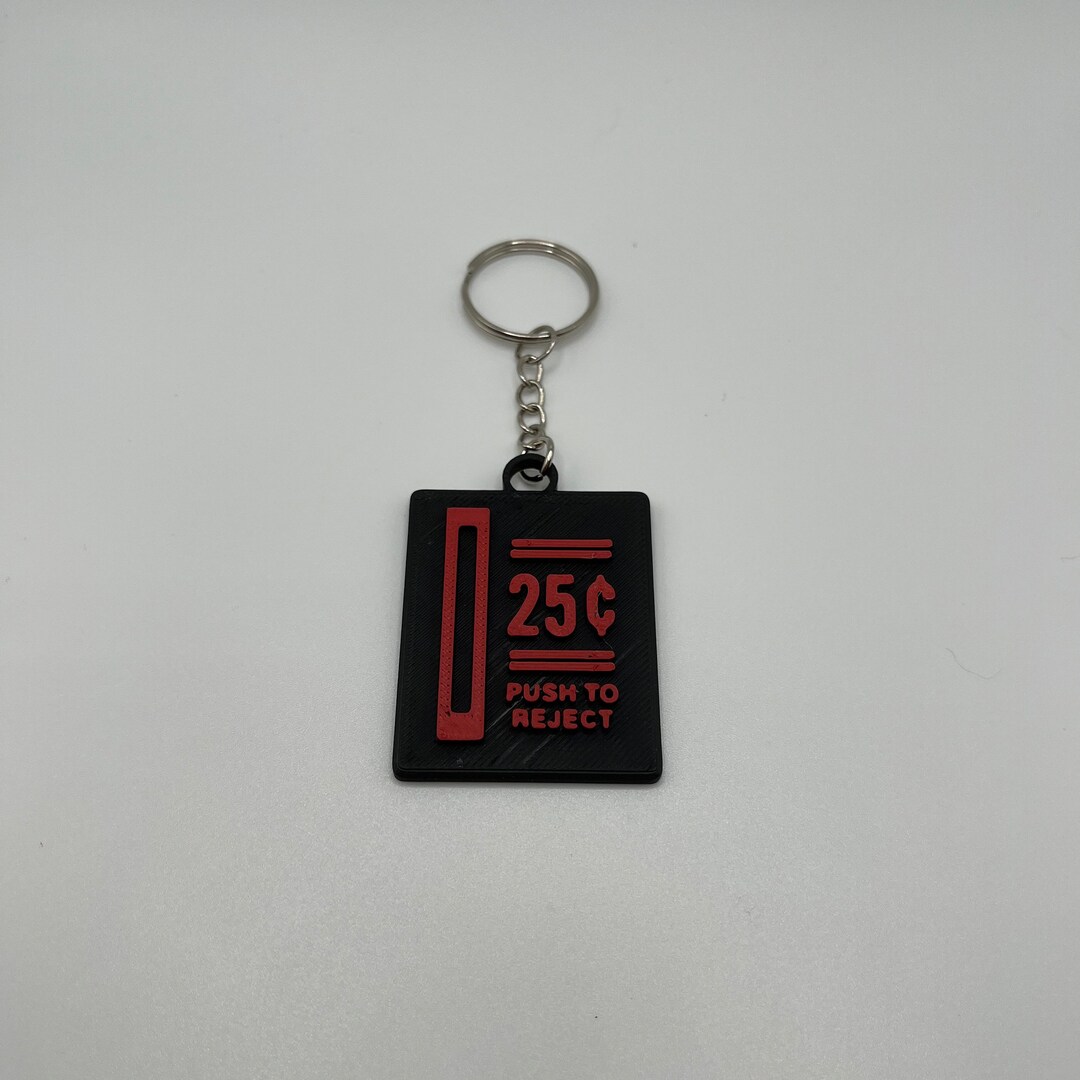 Insert Coin Keychain - Etsy