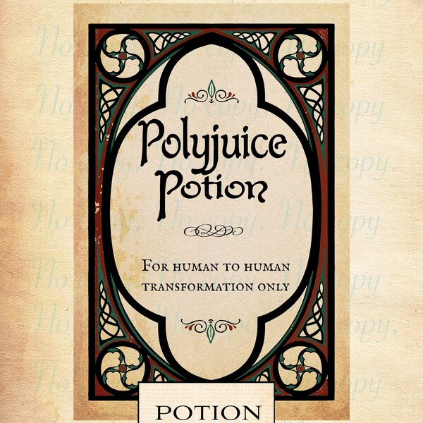 Potion Label Png - Etsy