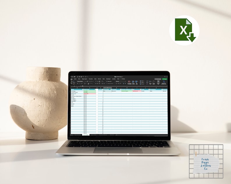 Voir Dire Excel Spreadsheet: Jury Selection Legal Template (digital ...