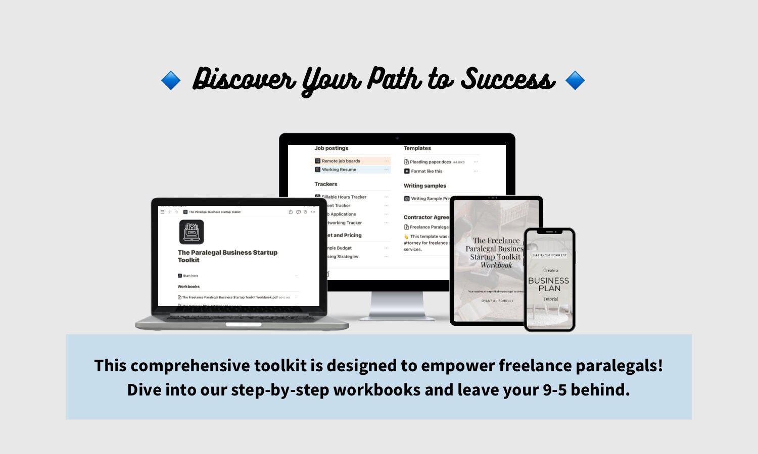 Freelance Paralegal Business Toolkit: Marketing & Templates (digital ...