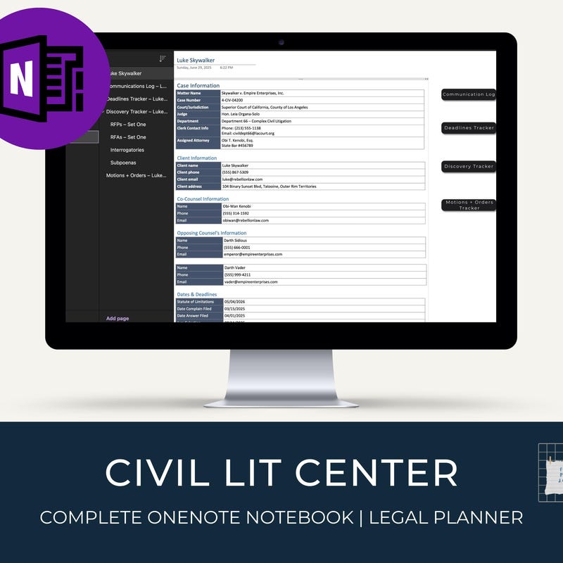 Goodnotes Legal Templates - Etsy