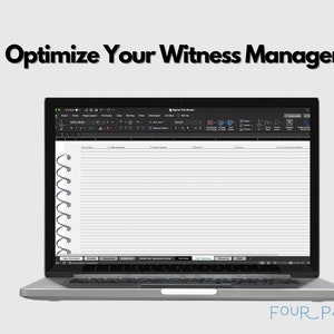 Digital Trial Binder: Excel Template for Legal Professionals (digital ...