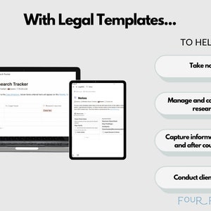 Legalos Notion Template - Etsy