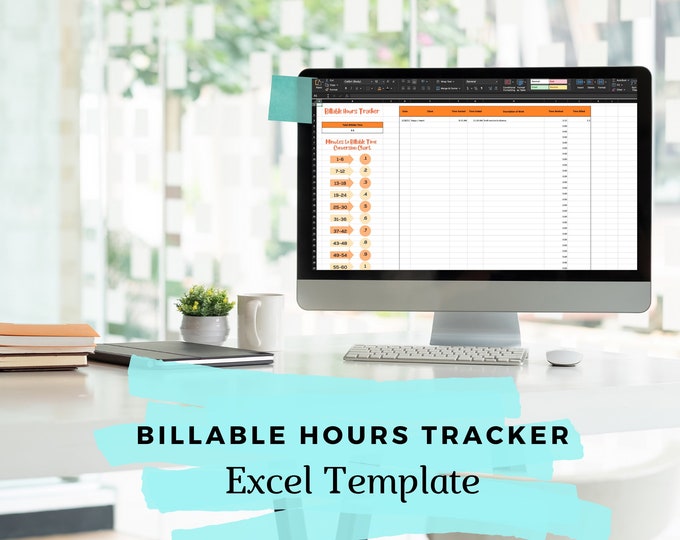 Legal Billable Hours Tracker Excel/google Sheets Template - Etsy