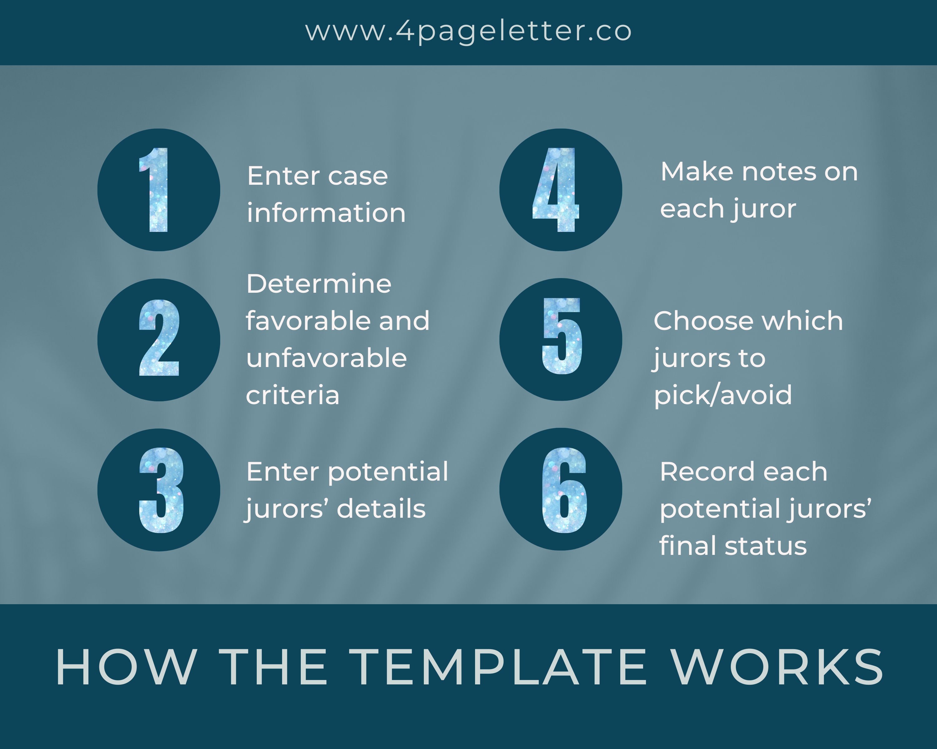 Voir Dire Excel Spreadsheet: Jury Selection Legal Template (digital ...