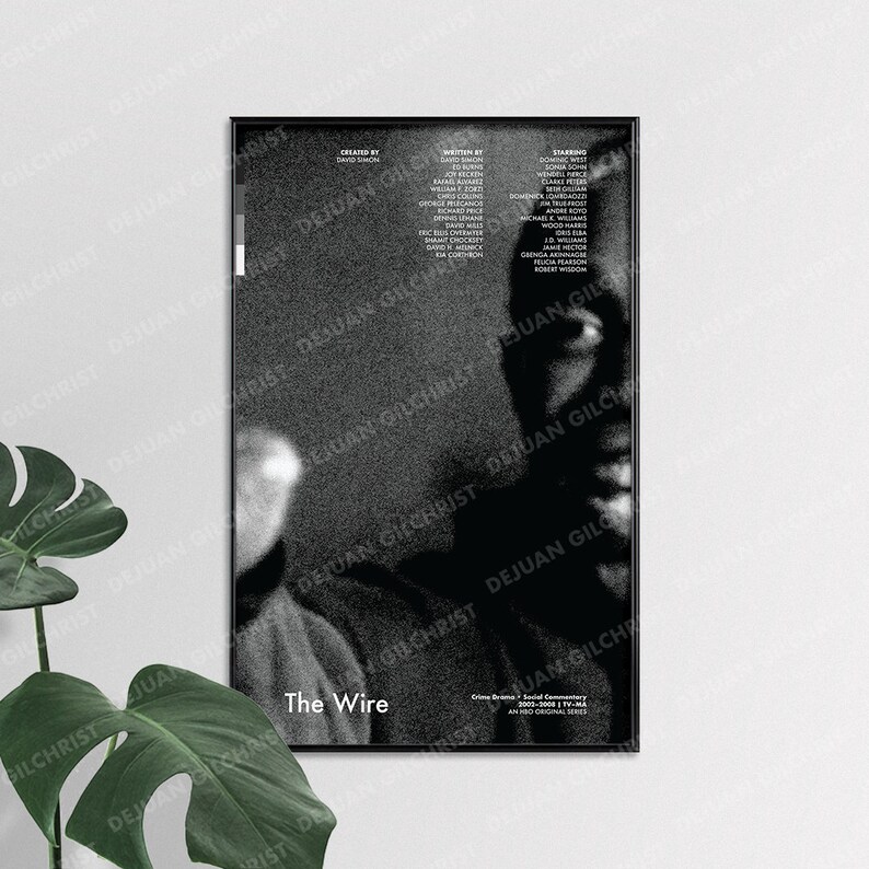 The Wire HBO TV Series Poster Classic Vintage Print - Etsy