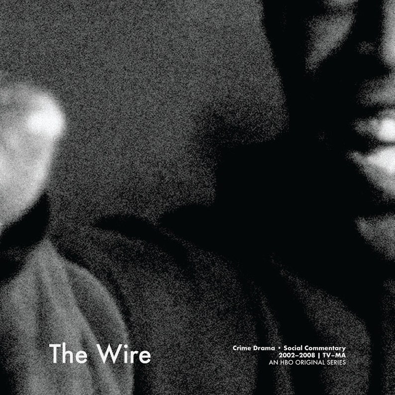 The Wire HBO TV Series Poster Classic Vintage Print - Etsy