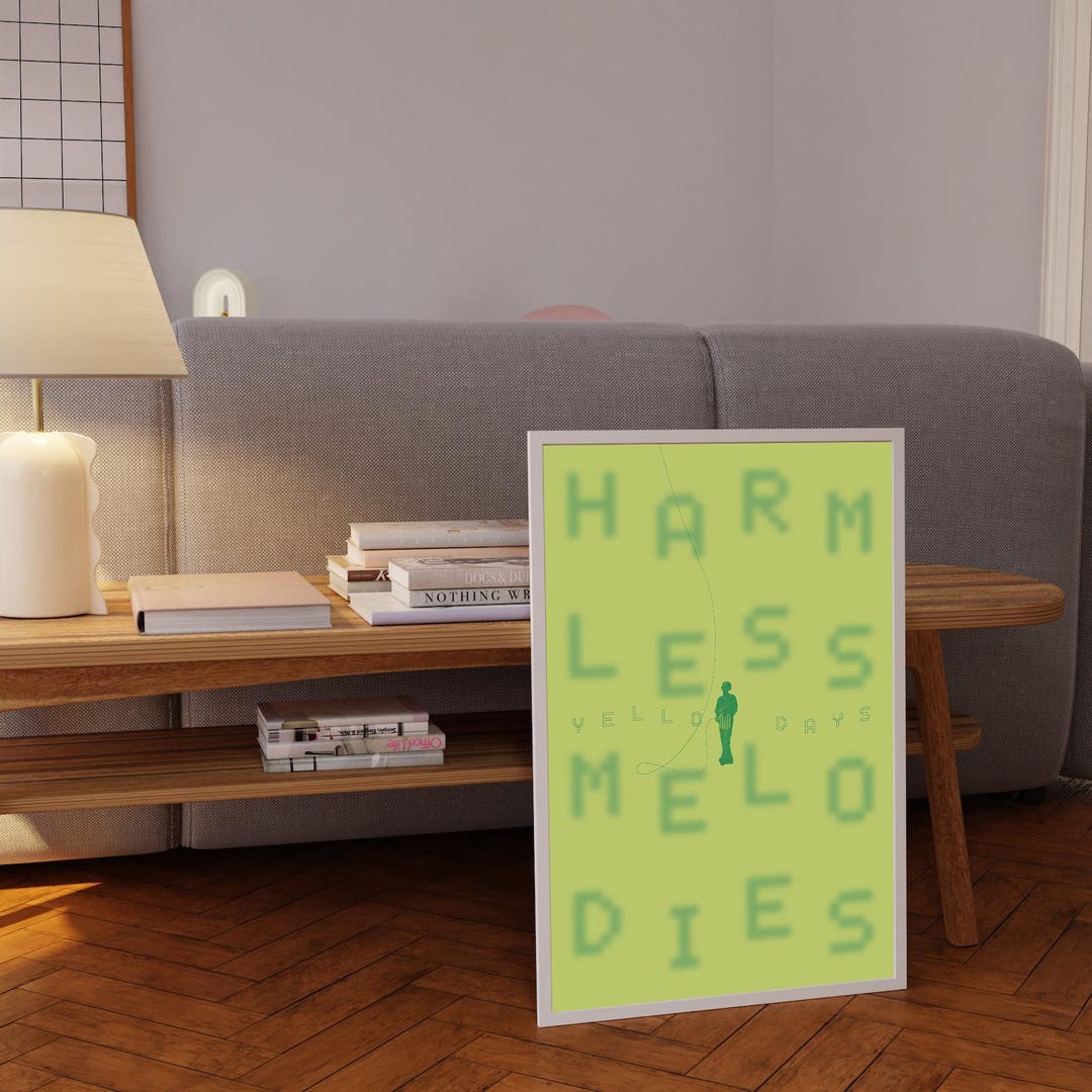 Yellow Days "harmless Melodies" Album Poster – A Tribute to Dreamy Lo ...