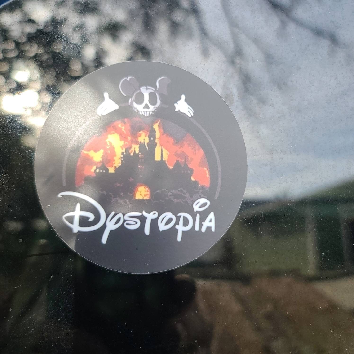 Disney Dystopia Sticker - Etsy