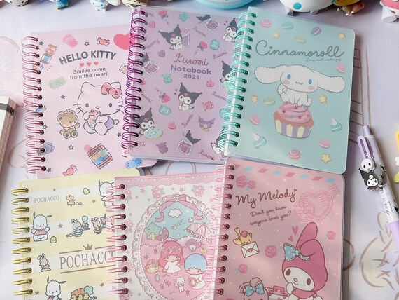 Cute Spiral Pocket Notebook A6 Size Lined Paper Kawaii Ruled - Etsy UK