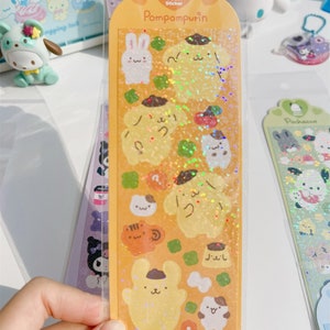 Cute Glitter Sticker Kawaii Shimmer Stickers Laptop Sticker Kawaii ...