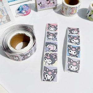 Cute Sticker Tape Roll Kawaii Sweet Sticker Sealer Paste Roll Bullet ...