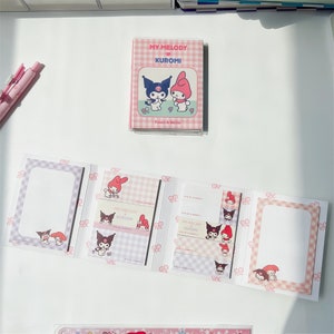 Cinnamoroll Sticky Notes Page, Cute Kuromi Folding Rectangular Notes ...