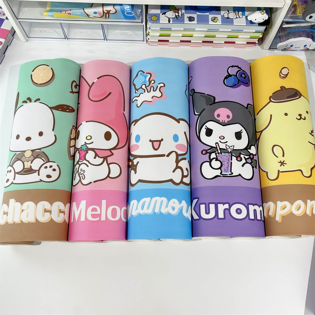 Cute Table Cover Protector, Kawaii Table Mat, Artificial Leather Desk ...