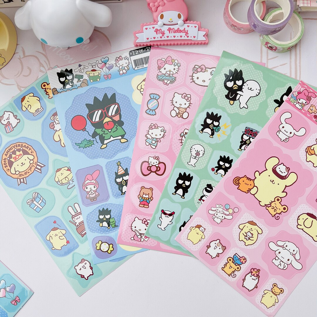 Cute Sticker Pack Kawaii Sticker Set Sticker Bullet Journal Sticker ...
