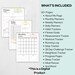 Wellness Planner: Fitness, Habit, Workout, Tracker Pages, Daily, Weekly ...