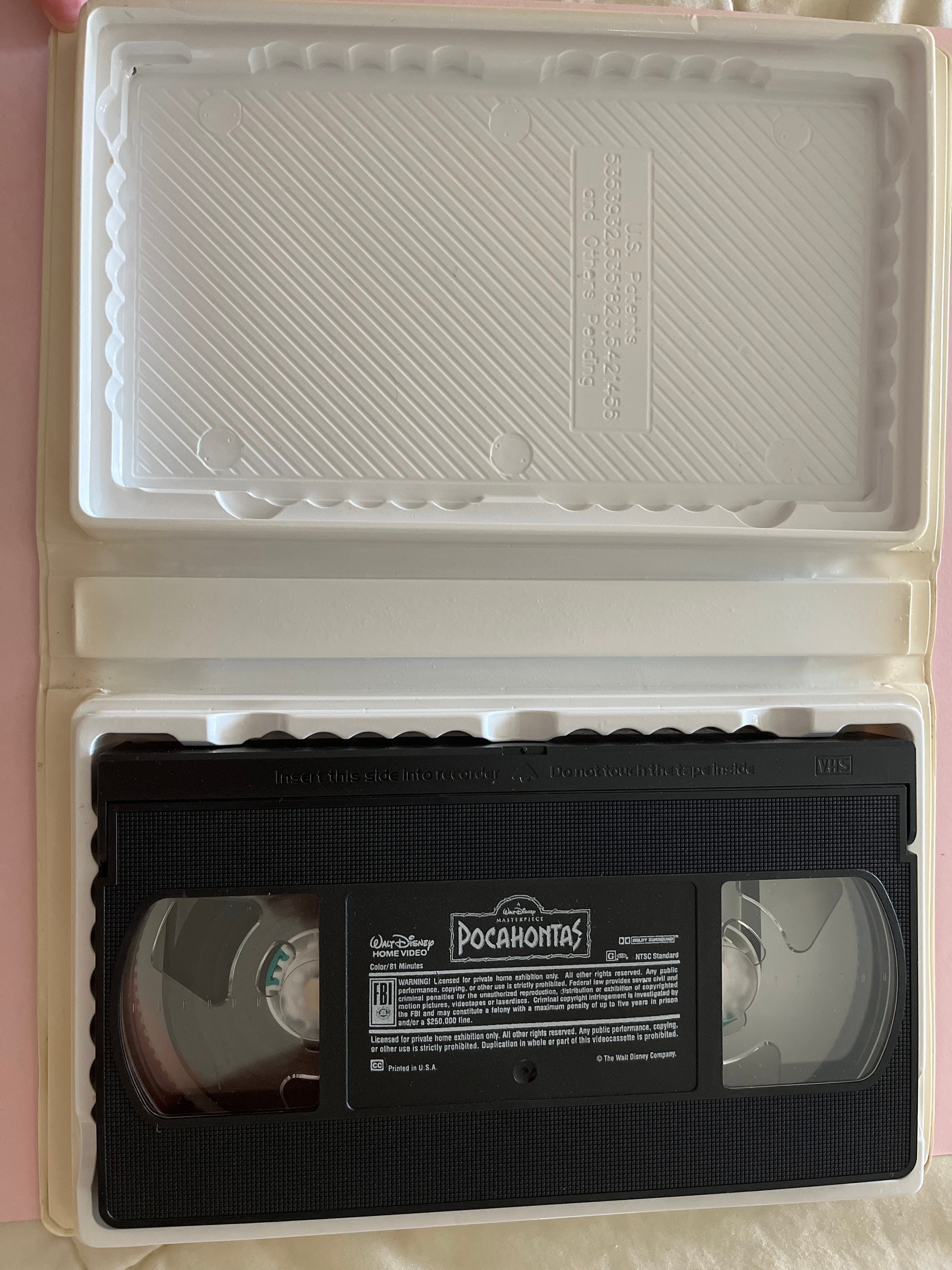 Rare Pocahontas Vhs - Etsy