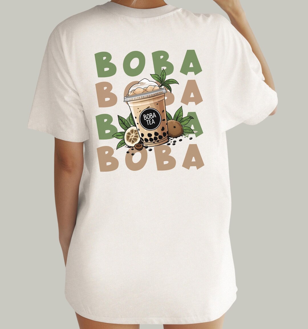 Comfort Colors Unisex Boba Tea T-shirt, Boba Shirt, Boba Lover Tee ...