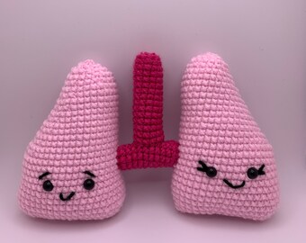 Stuffed Intestines Plushie Organs Crocheted Handmade Nurse - Etsy