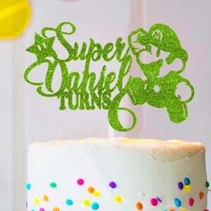 Super Mario Cake Topper Svg - Etsy Canada