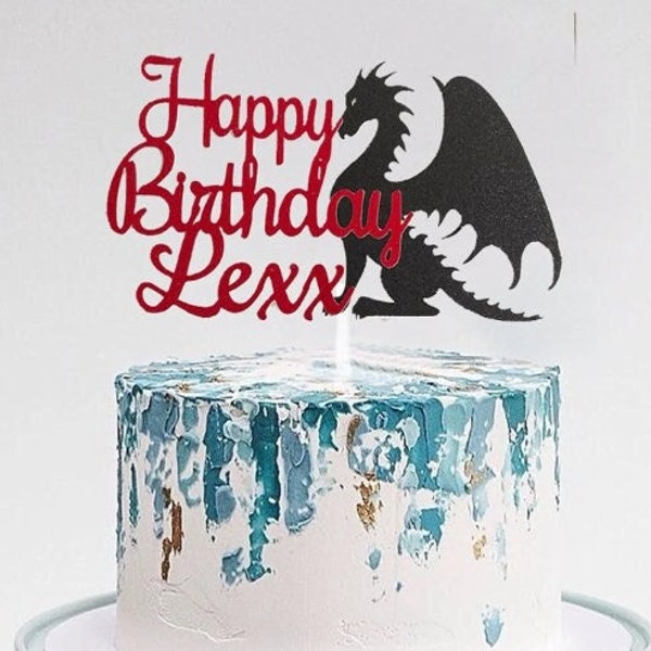 Dragon Cake Topper - Etsy
