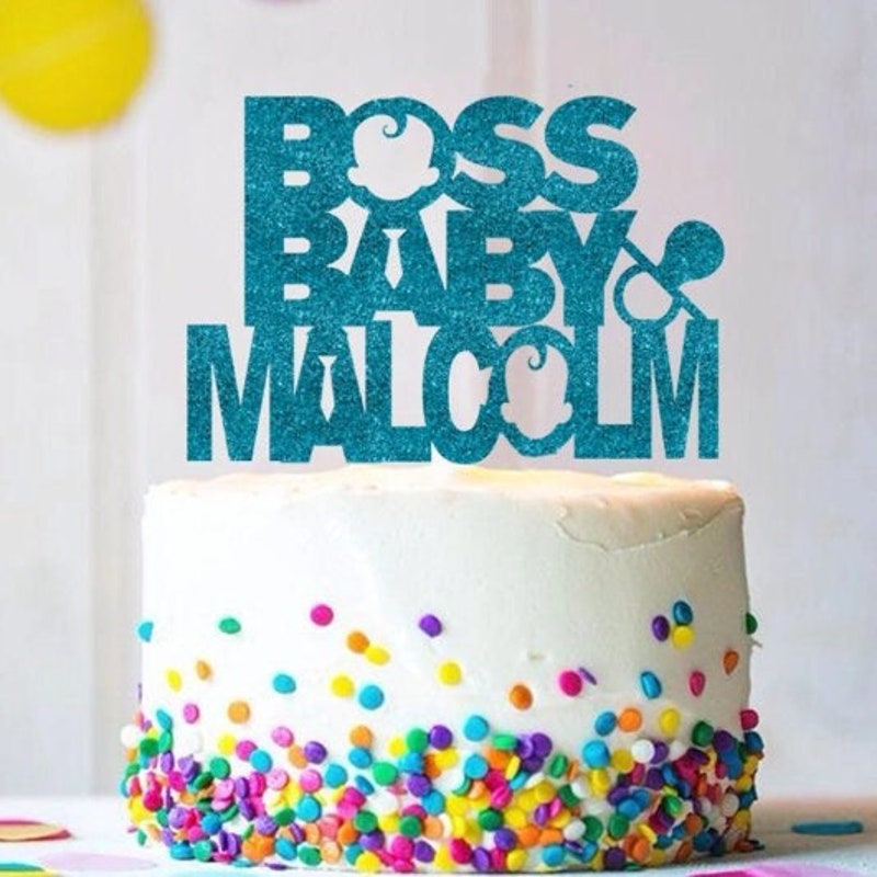 Boss Baby Cake Topper - Etsy