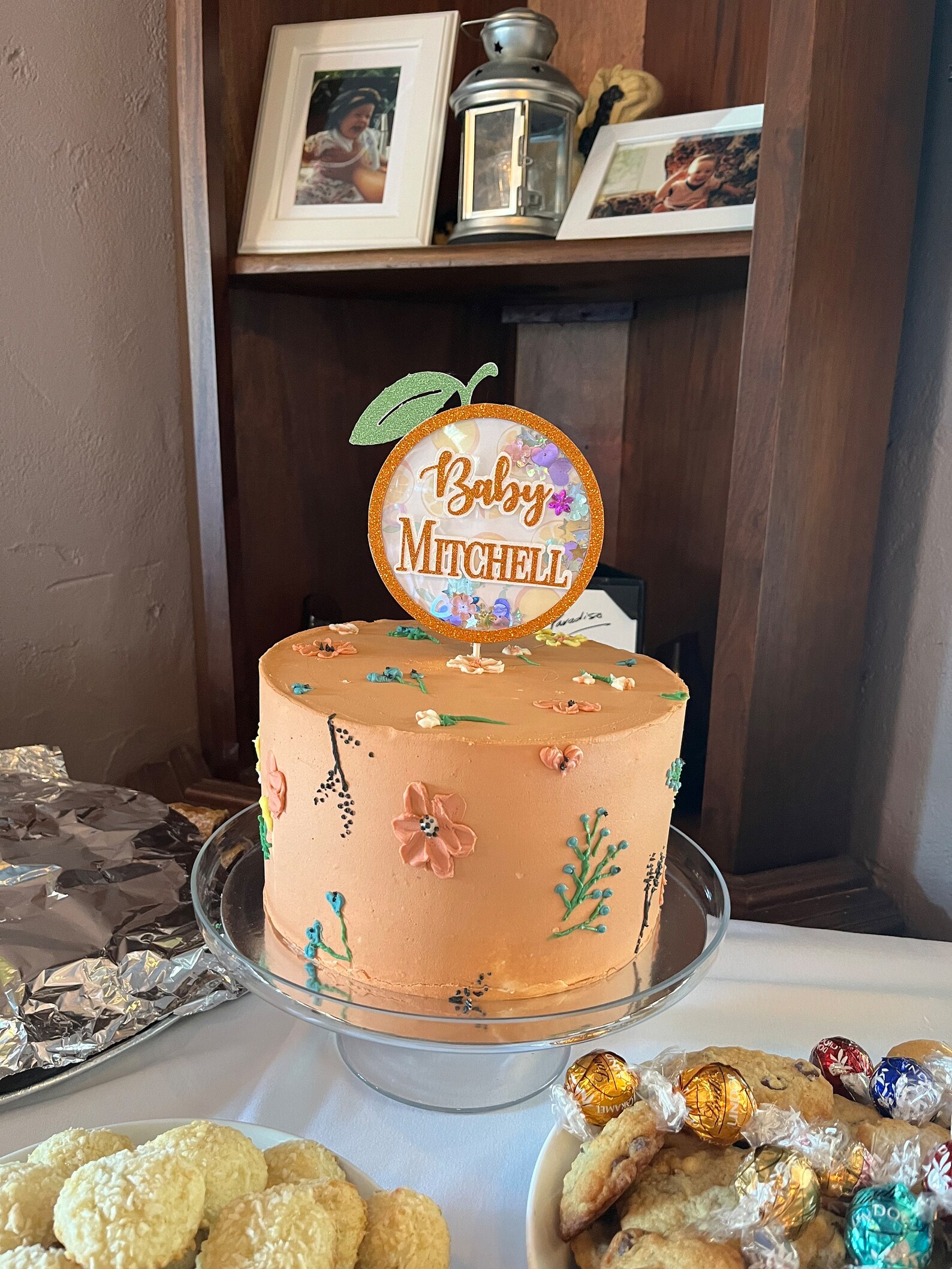 Orange Cake Topper Orange Birthday Party Citrus Birthday - Etsy