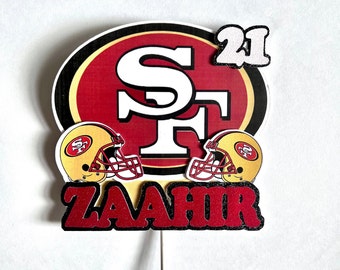 49ers Football Cake - Etsy
