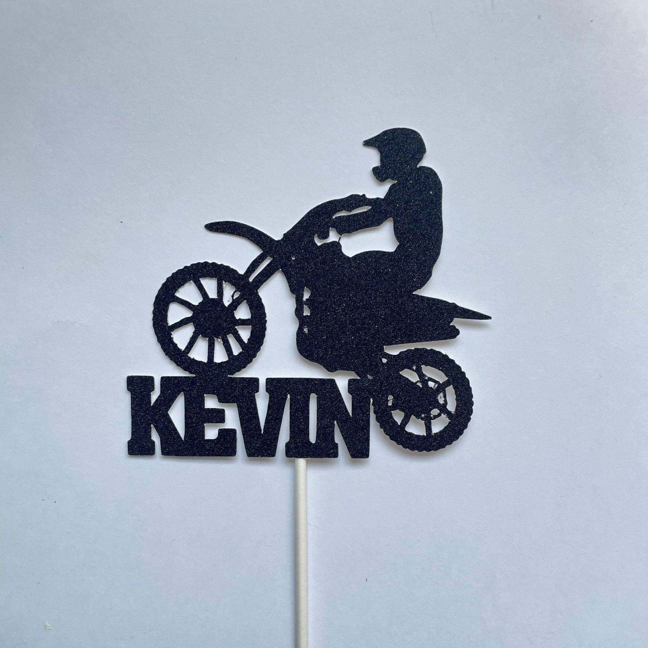 Dirt Bike Cake Topper Motorcross Birthday Cake Topper - Etsy