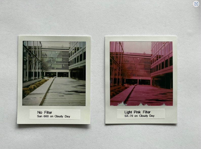 Duochrome Filters for Vintage SX-70 and Modern Polaroid 600 Cameras ...