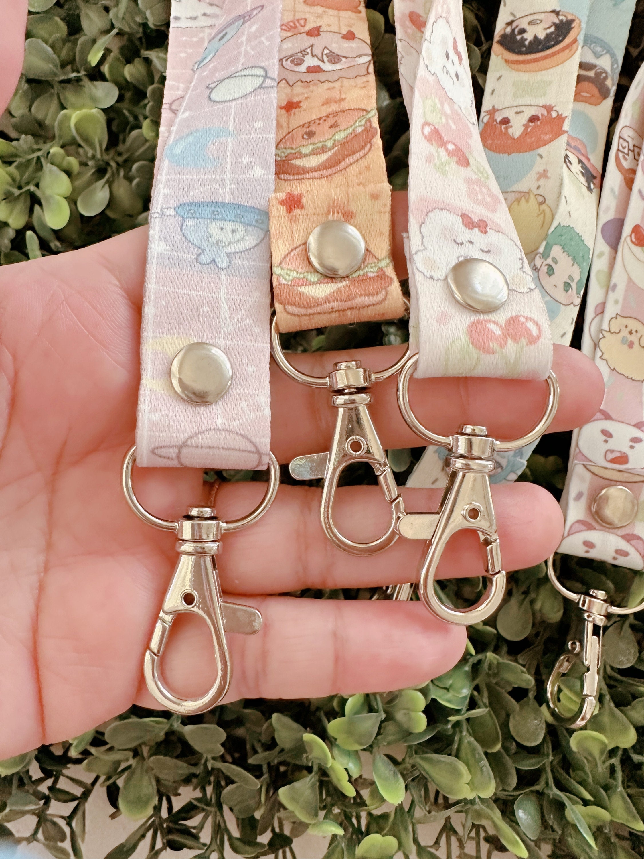 Kawaii Lanyard Card Holder Phone Holder Cute Anime Strap - Etsy