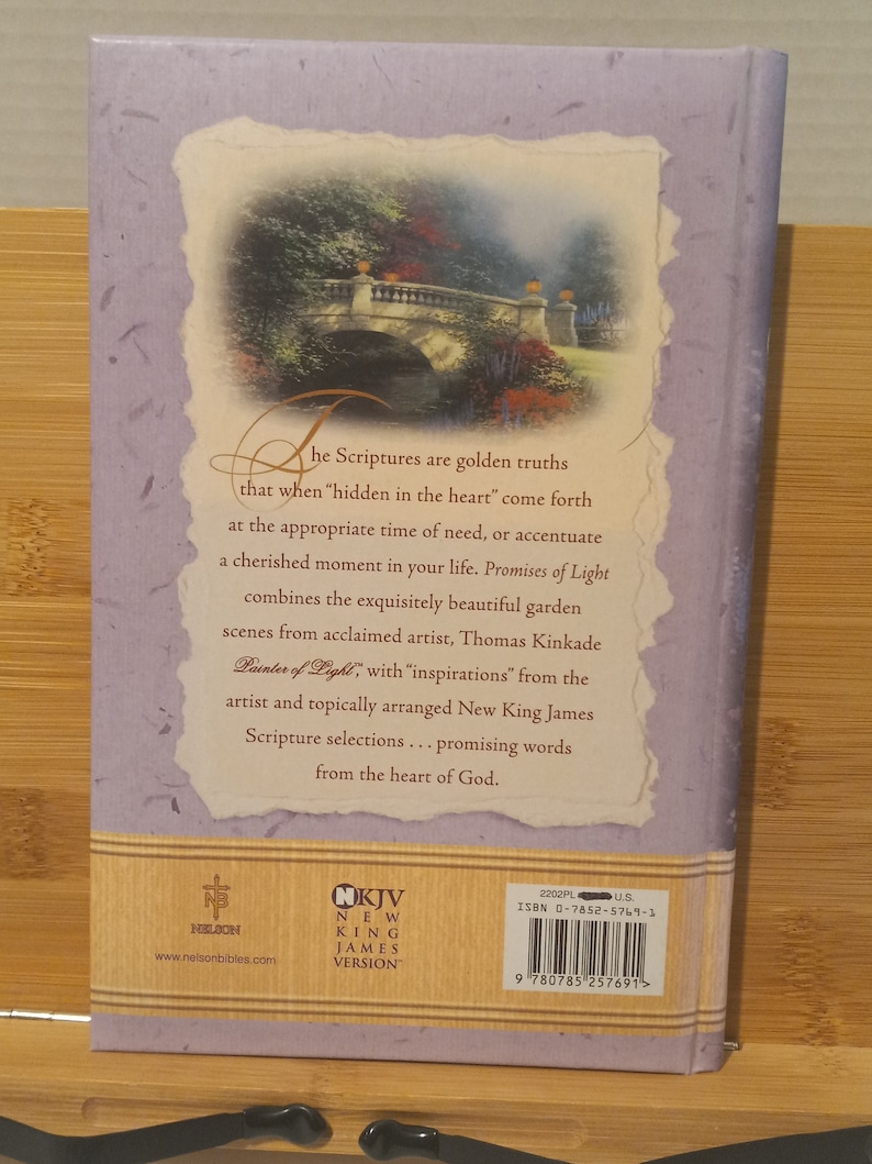 Vintage Thomas Kinkade, Promises of Light the Light of God's Love for ...