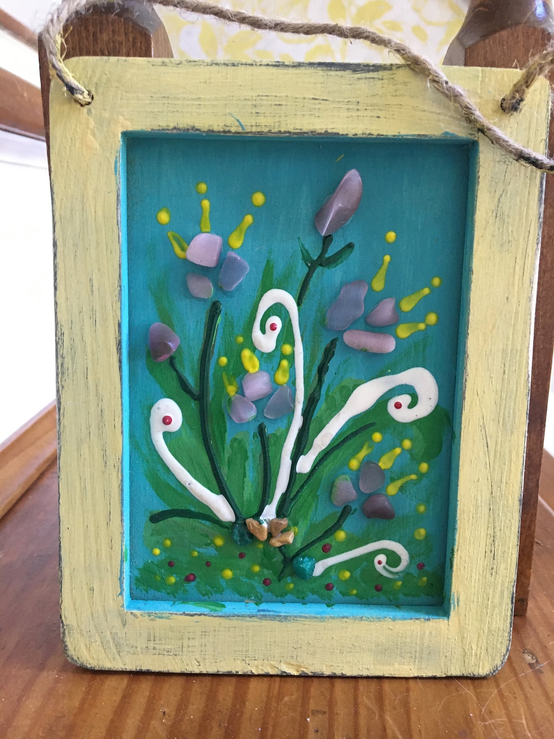 Spring Flowers Pebble Art - Etsy