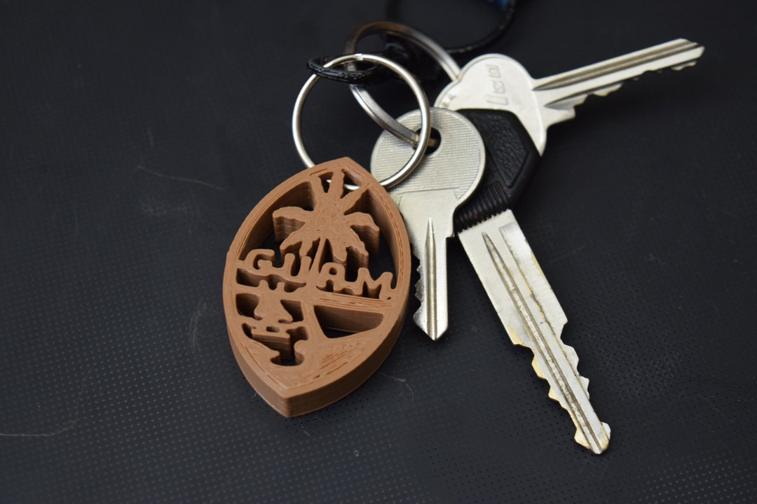 Guam Keychain Guamanian Seal - Etsy