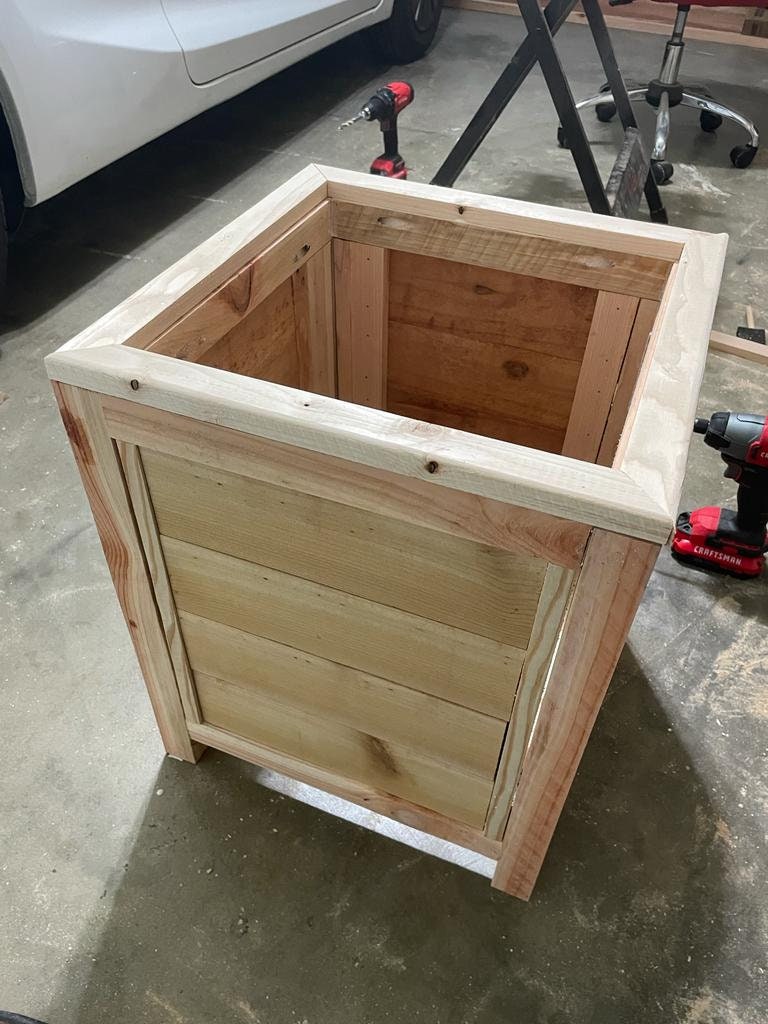 Easy Simple DIY 12 Gallen Planter Box Plan - Etsy