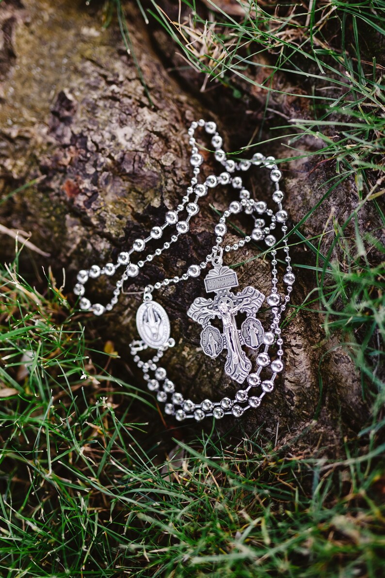 Stainless Steel WW1 Rosary Battle Rosary Pardon Crucifix - Etsy