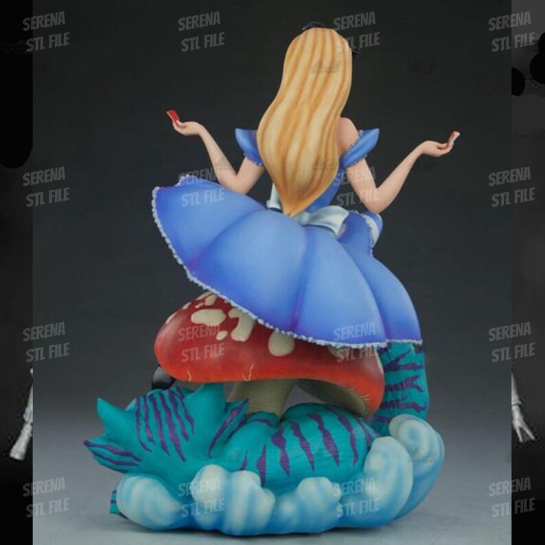 Alice In Wonderland 3d Prints Stl File Etsy 日本
