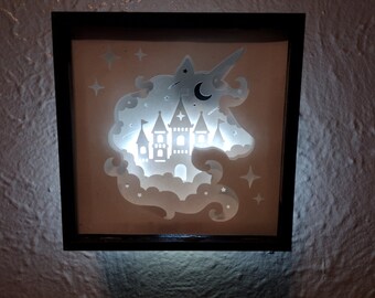 Shadow Box Night Light - Etsy